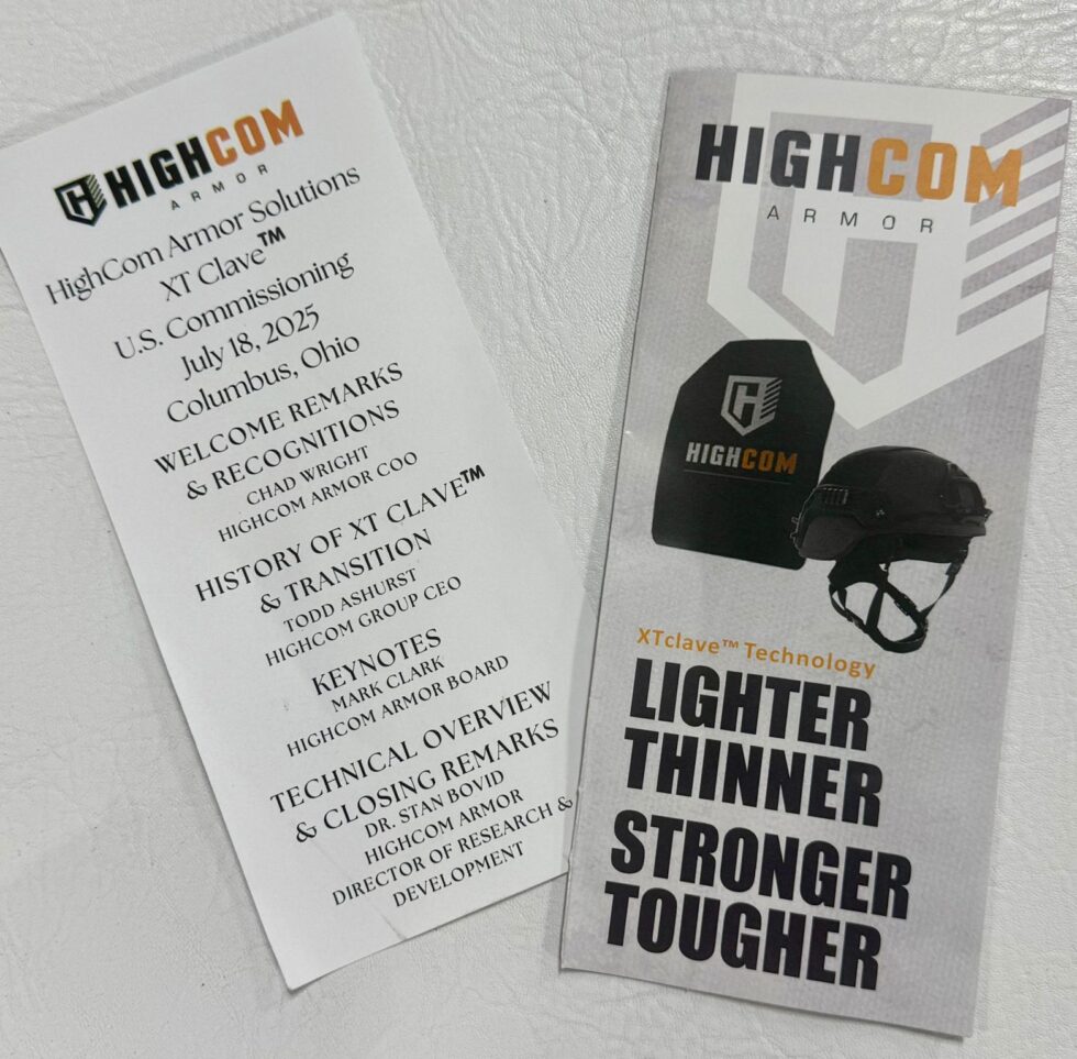 HighCom Armor Celebrates Recommissioning of the XTclave | 18 July 2025 ...